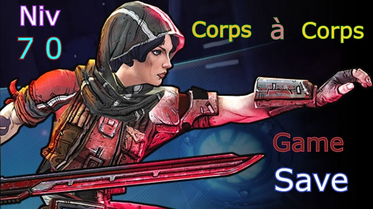 Borderlands TPS : Athena Lvl 70 CaC Presentation + Game Save - YouTube