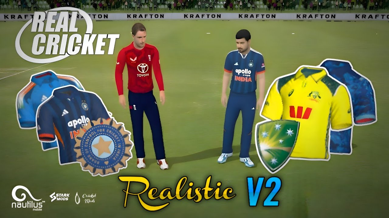 Real Cricket 24 Realistic V2 | Cricket X Teaser | Stark Mods - YouTube