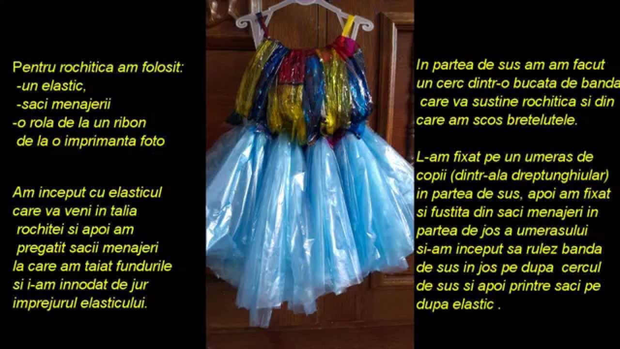 Tinuta pentru Parada costumelor Eco - YouTube