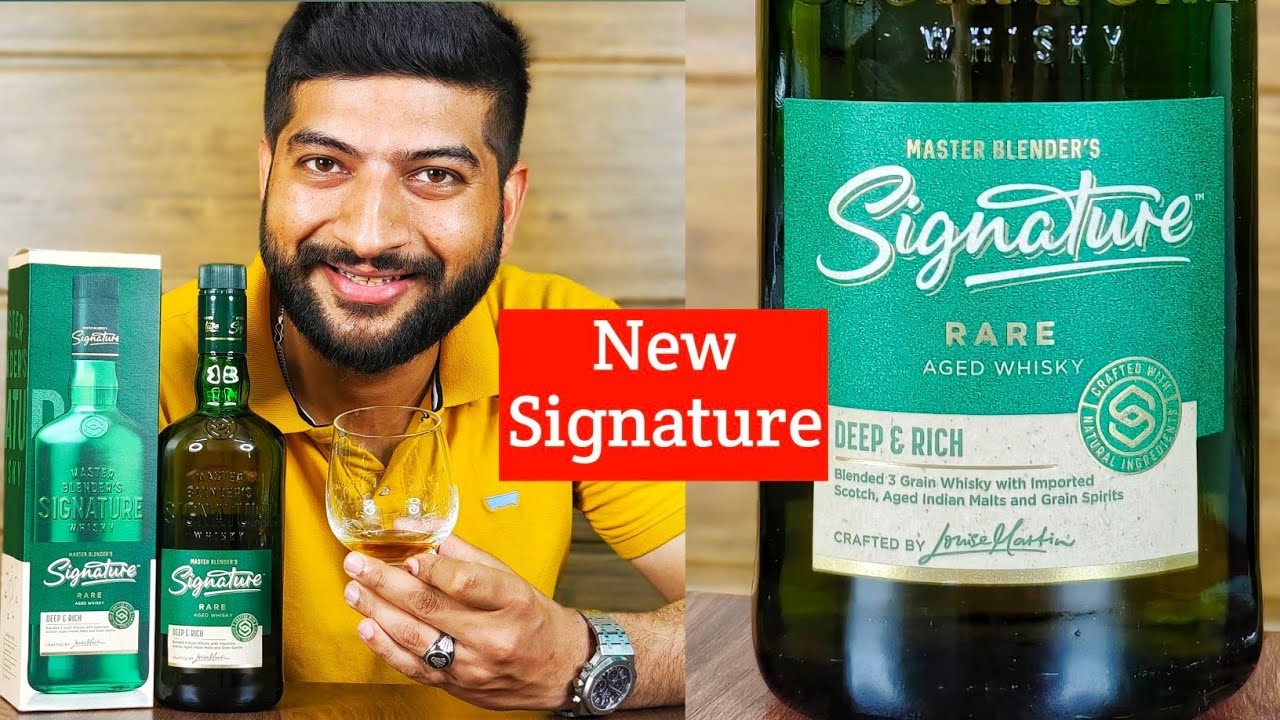 शानदार टेस्ट वाली - All New Signature Whisky Review | The Whiskeypedia ...