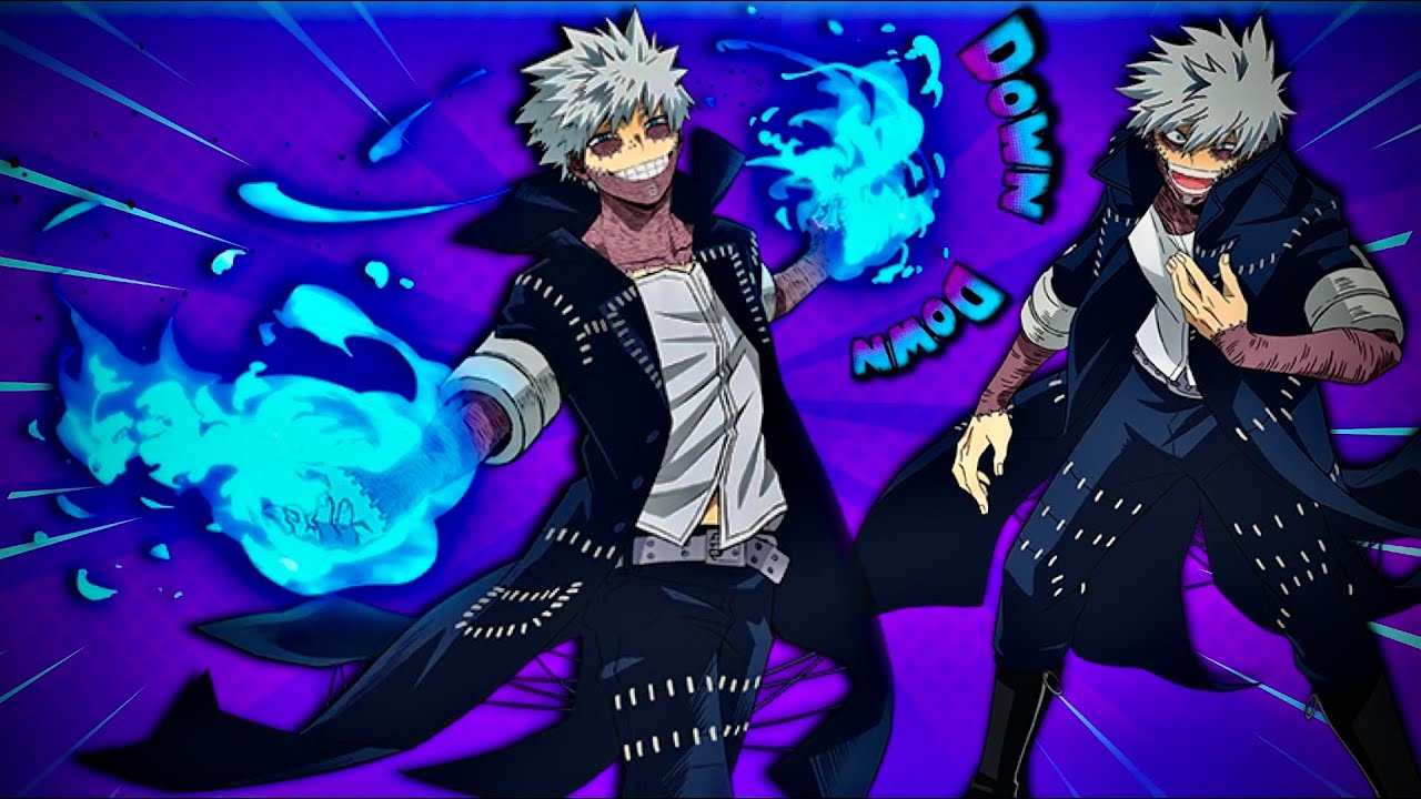WHITE HAIR DABI Is THE BEST! Outfit In MY HERO ULTRA RUMBLE - YouTube