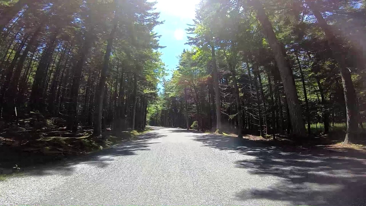 Acadia Carriage Trails ride - YouTube