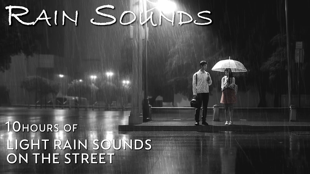 "The First Time Ever I Saw Your Face" || LIGHT RAIN SOUNDS for sleeping ...