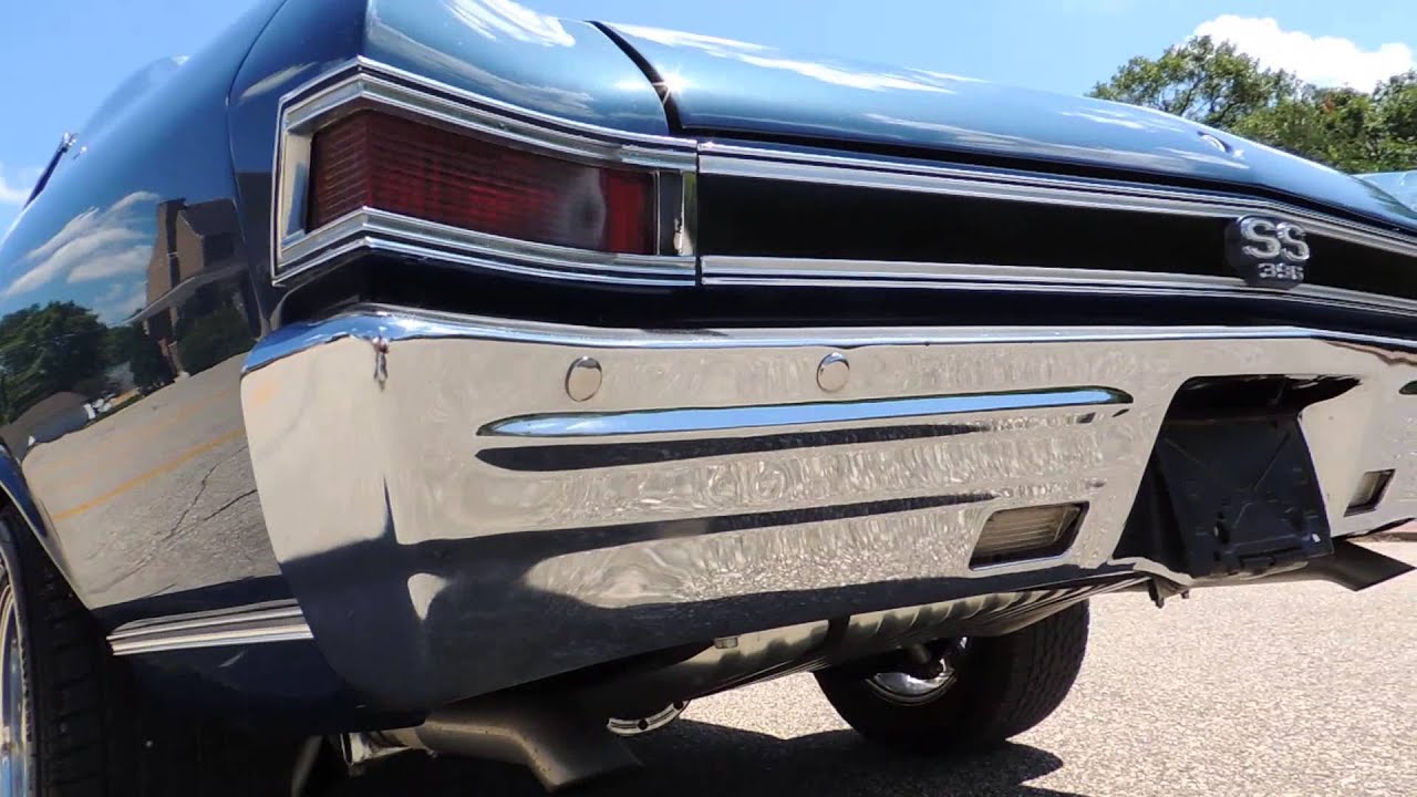 68 chevelle blue super sport july - YouTube