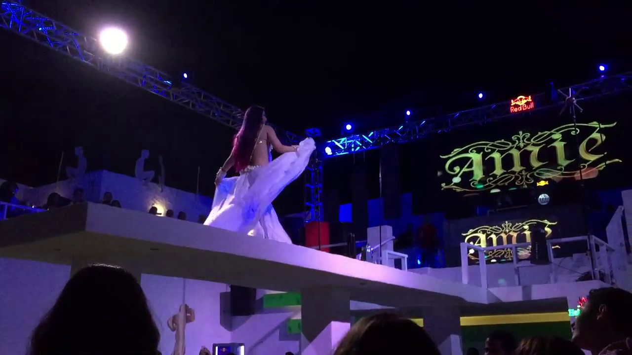Amie Sultan Bellydancer at the Opening of Club Mint - YouTube