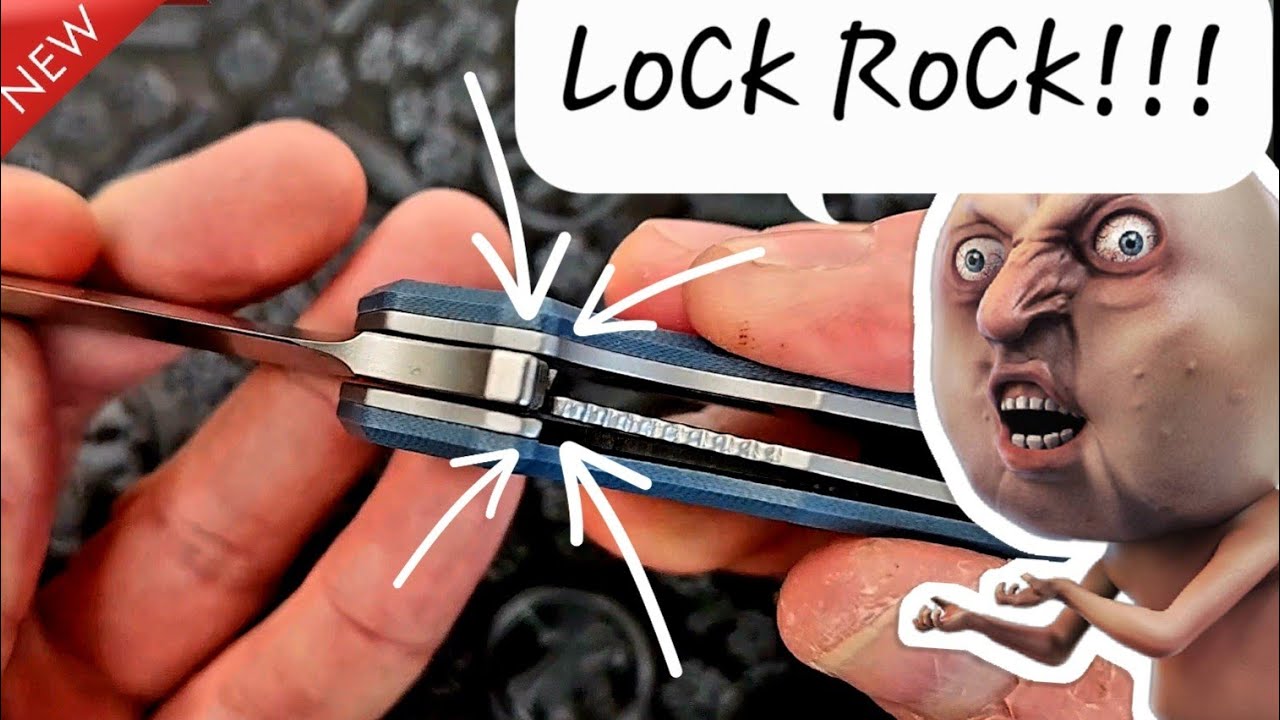 My Knife Has Lock Rock! What Do I Do?! - YouTube