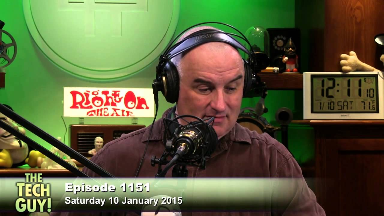 The Tech Guy 1151: Saturday January 10,2015 - YouTube