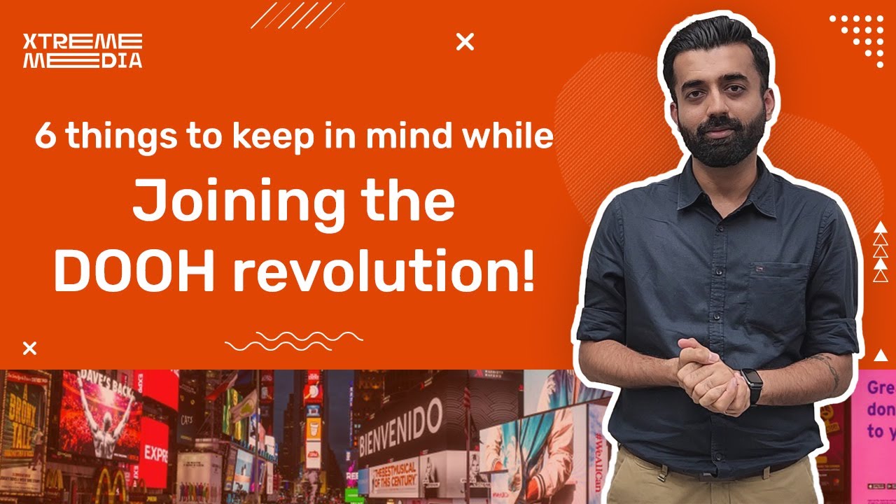 Are you planning to join the DOOH revolution? - YouTube