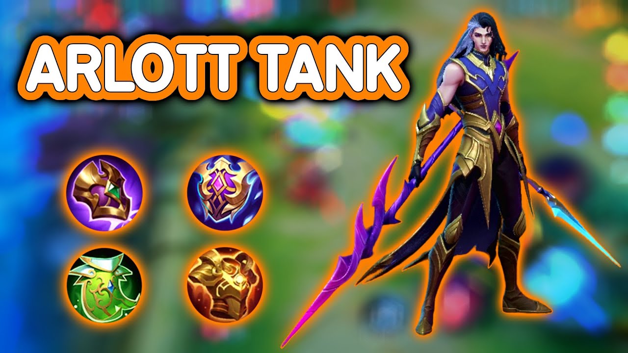 ARLOTT ASSASSIN/TANK? NEW ARLOTT META BUILD | Mobile legends - YouTube