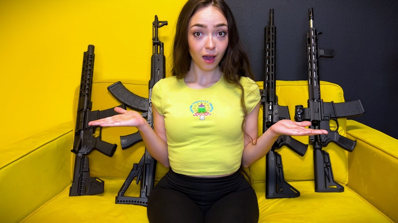 ASMR POV Showing Your Dumb Girlfriend Your Gun Collection Tapping ...