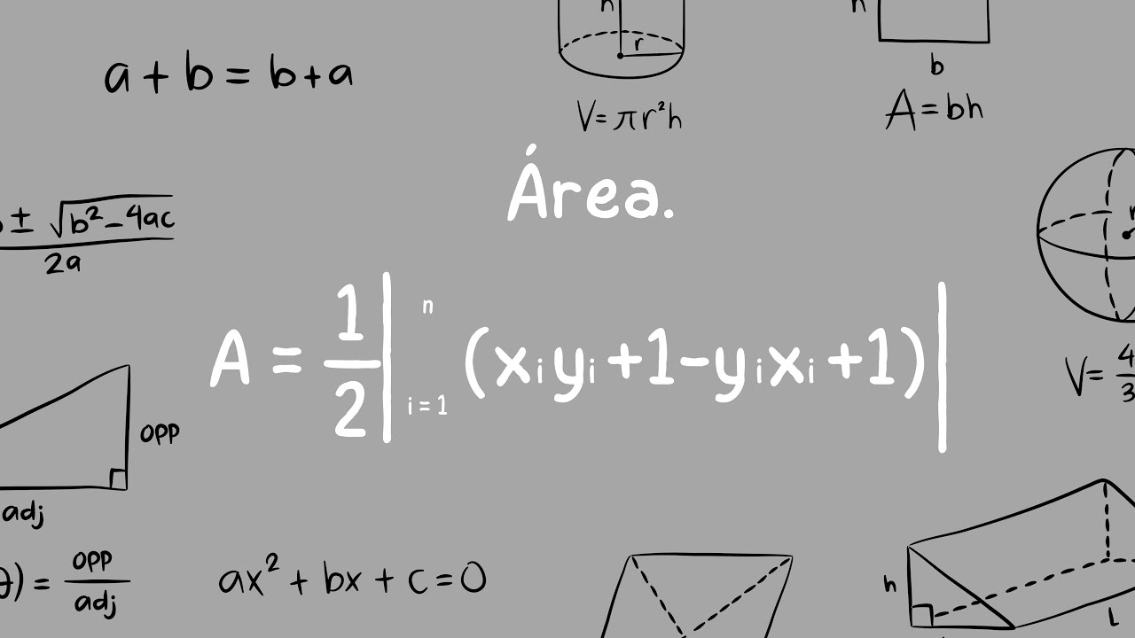 Perímetro, semiperímetro y Área dentro de un plano cartesiano - YouTube