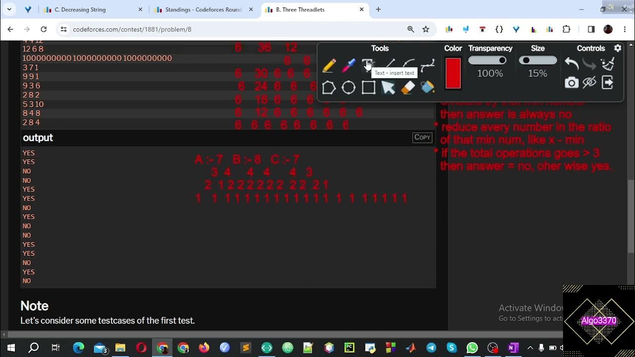 B Three Threadlets Youtube