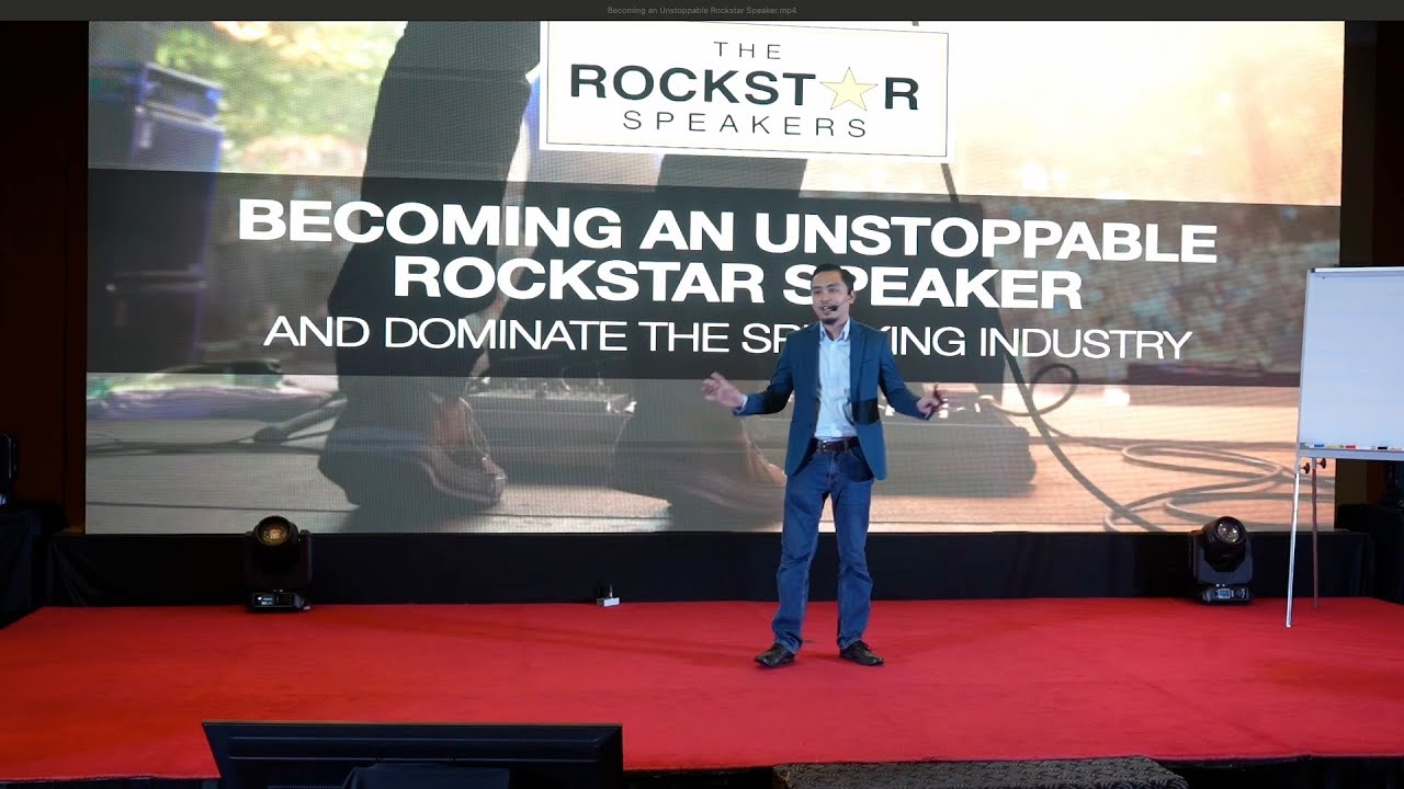 Becoming an Unstoppable Rockstar Speaker and Dominate The Speaking ...