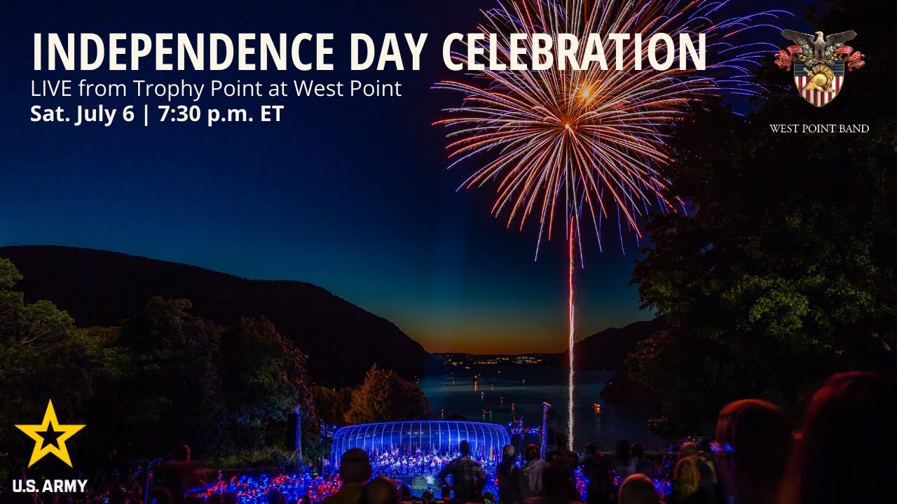 Independence Day Celebration LIVE at West Point | West Point Band - YouTube