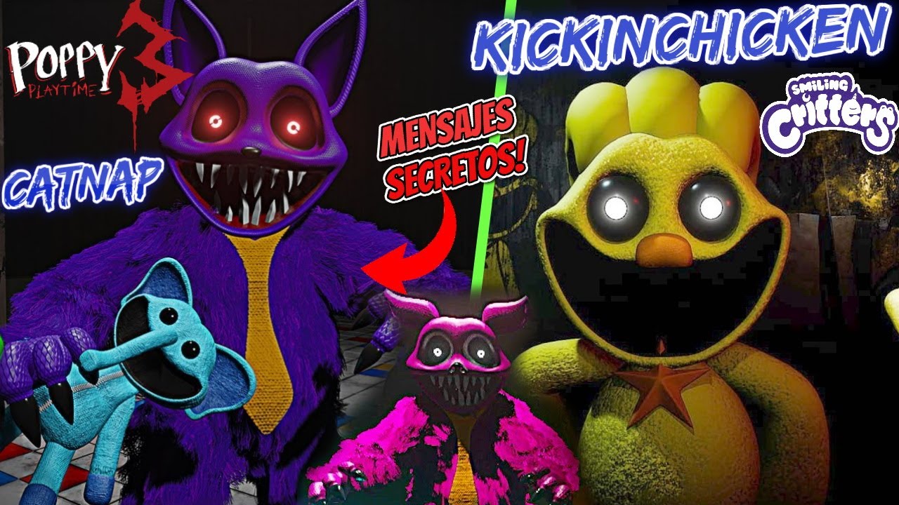 KICKINCHICKEN, PICKYPIGGY AUDIOS SECRETOS DE LOS SIMILING CRITTERS Y ...