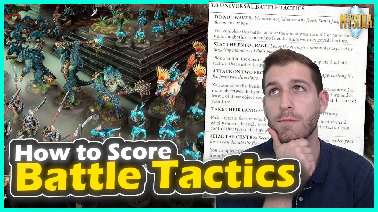 Beginners Guide to Battle Tactics | Age of Sigmar 4th Edition - YouTube