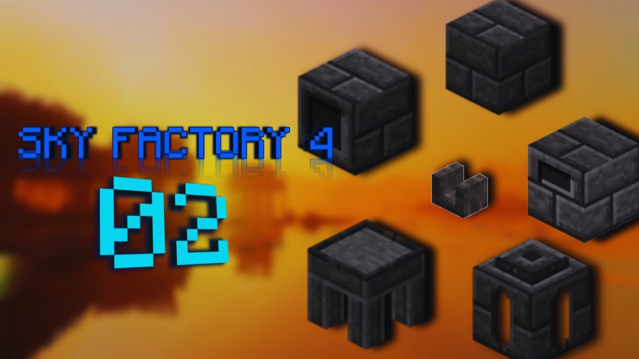 Huge Furnace System | Sky Factory 4 Part 2 | #skyfactory4 - YouTube