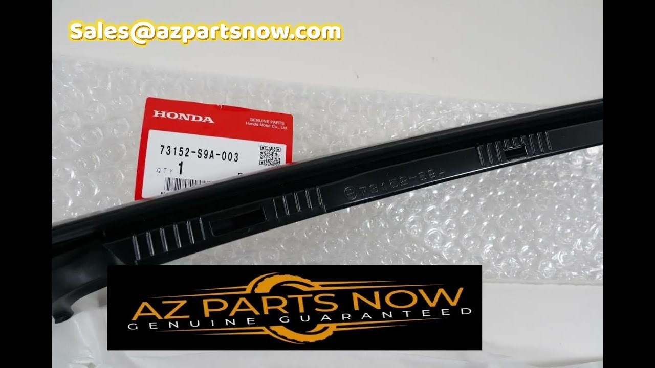 73152S9A003-GENUINE HONDA CR-V FRONT WINDSHIELD PILLAR SIDE MOLDING TRIM RIGHT GARNISH 73152-S9A ...