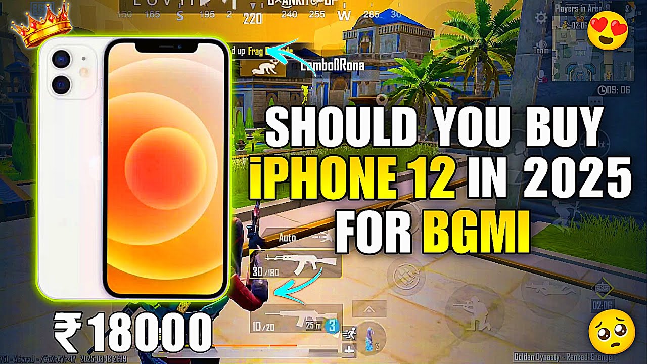 iPhone 12 Gaming Review In 2025 / iPhone 12 Pubg Test In 2025 / iPhone ...