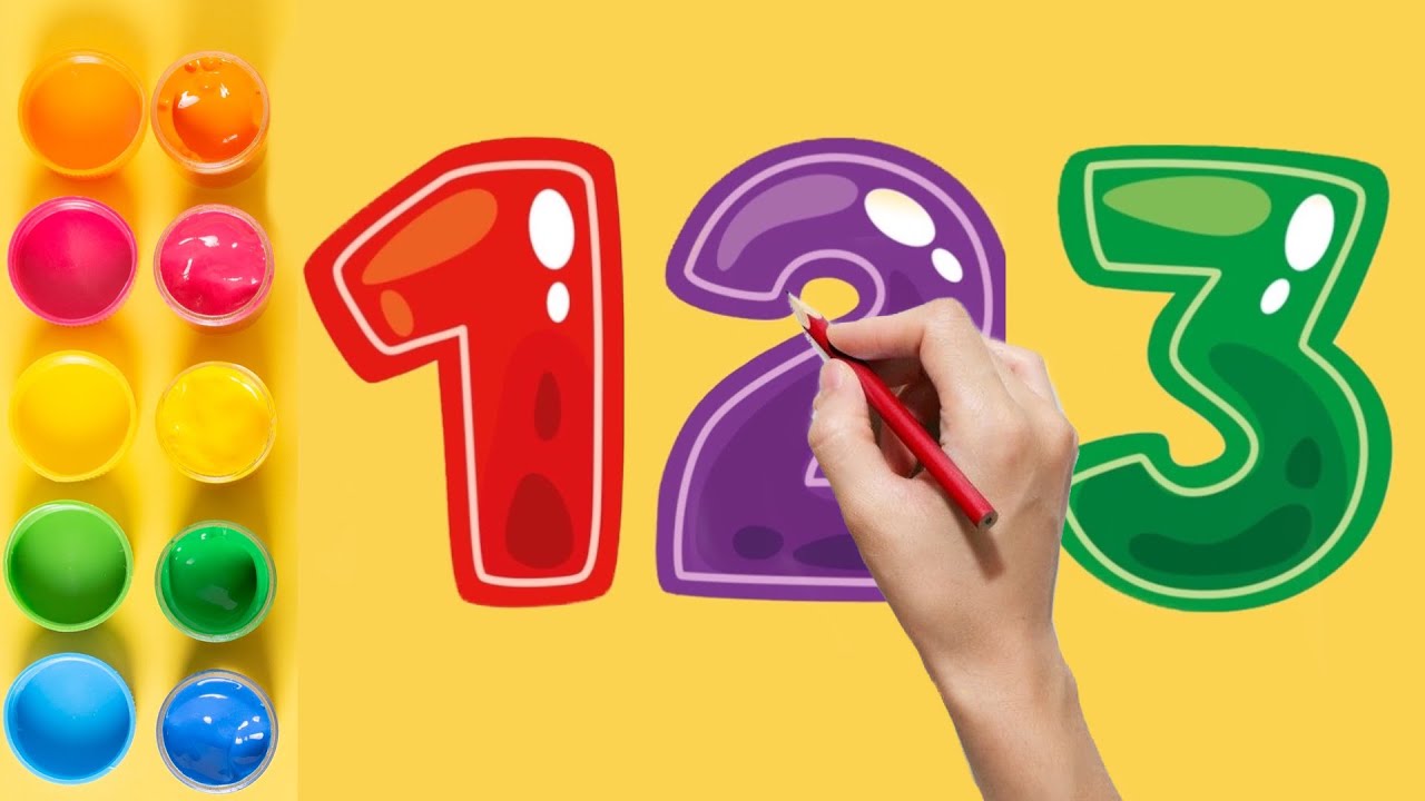 Phonics 1-9 | Numbers 1-9 | 123 | 12345 | Counting | 123 Songs ...