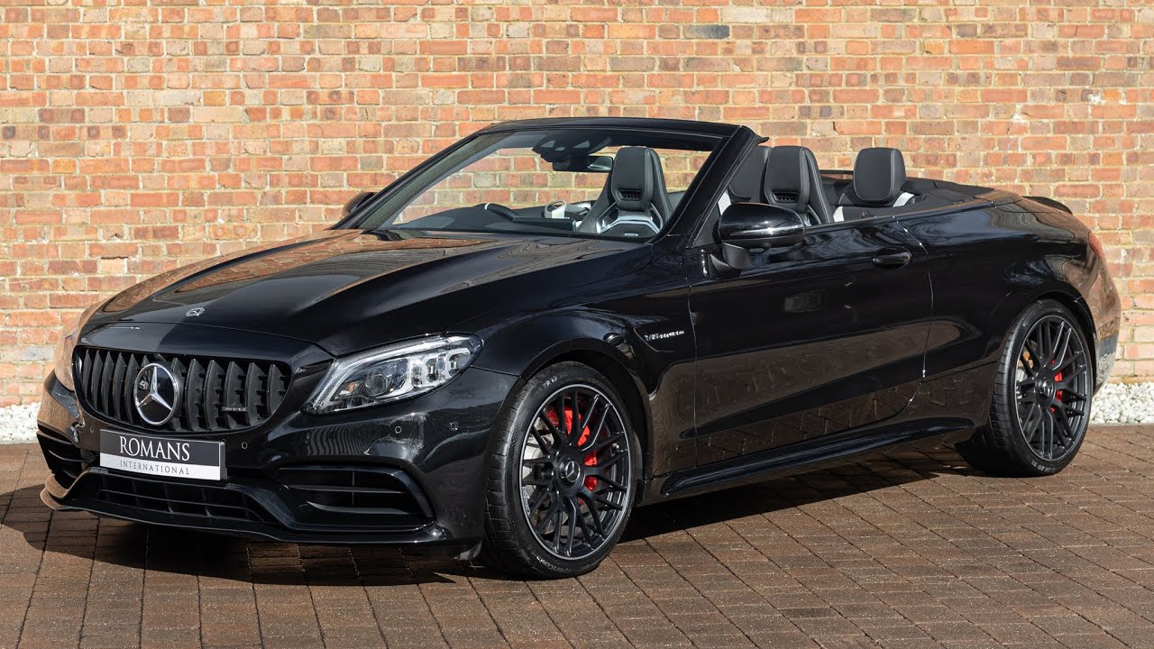 2019 Mercedes AMG C63 S Premium Plus Cabriolet - Obsidian Black ...
