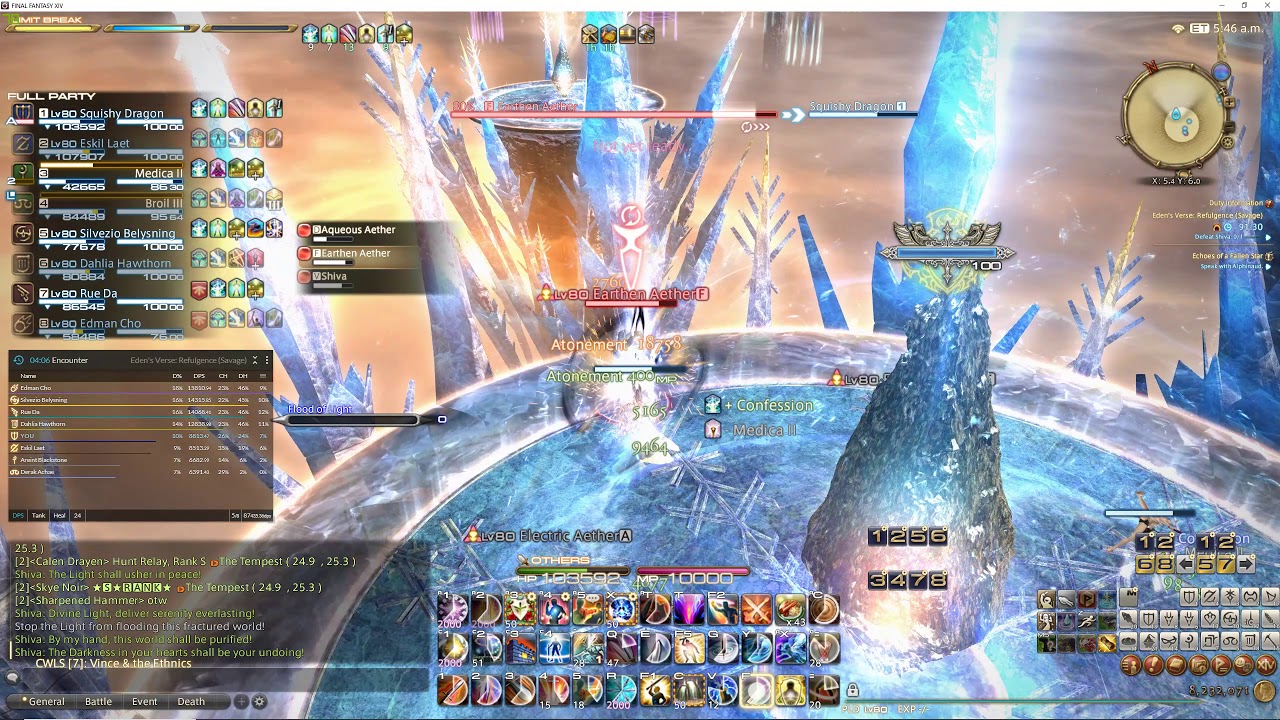 FFXIV E8s Add Phase Left Side [PLD POV] - YouTube