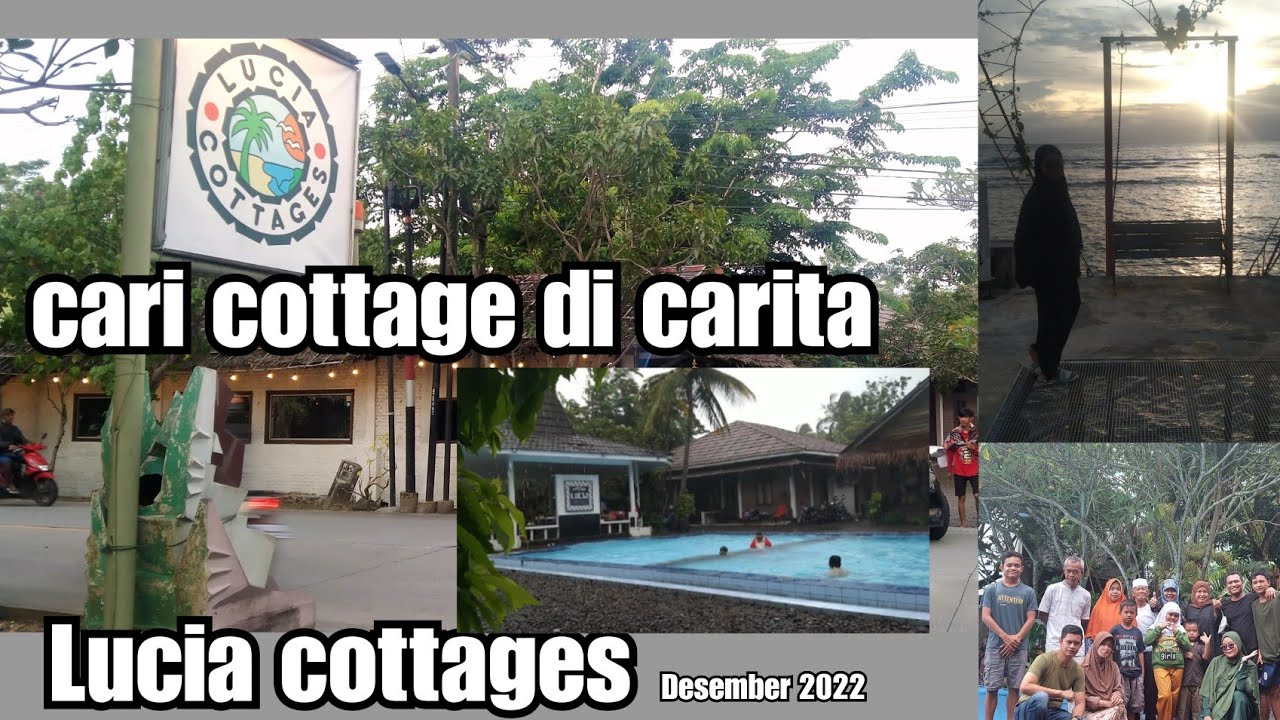 jalan jalan Anyer || staycation villa Anyer Carita || Lucia cottages ...