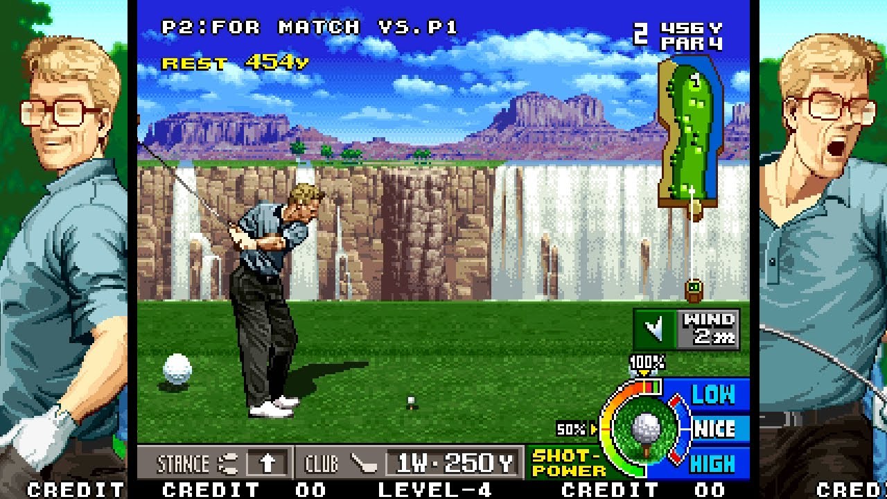 1799: Neo Turf Masters NEOGEO \\ Arcade golfing to sweet lounge music ...