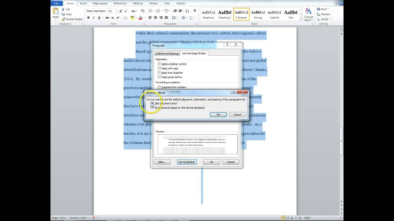How To End Page Breaks YouTube How To End Page Breaks YouTube