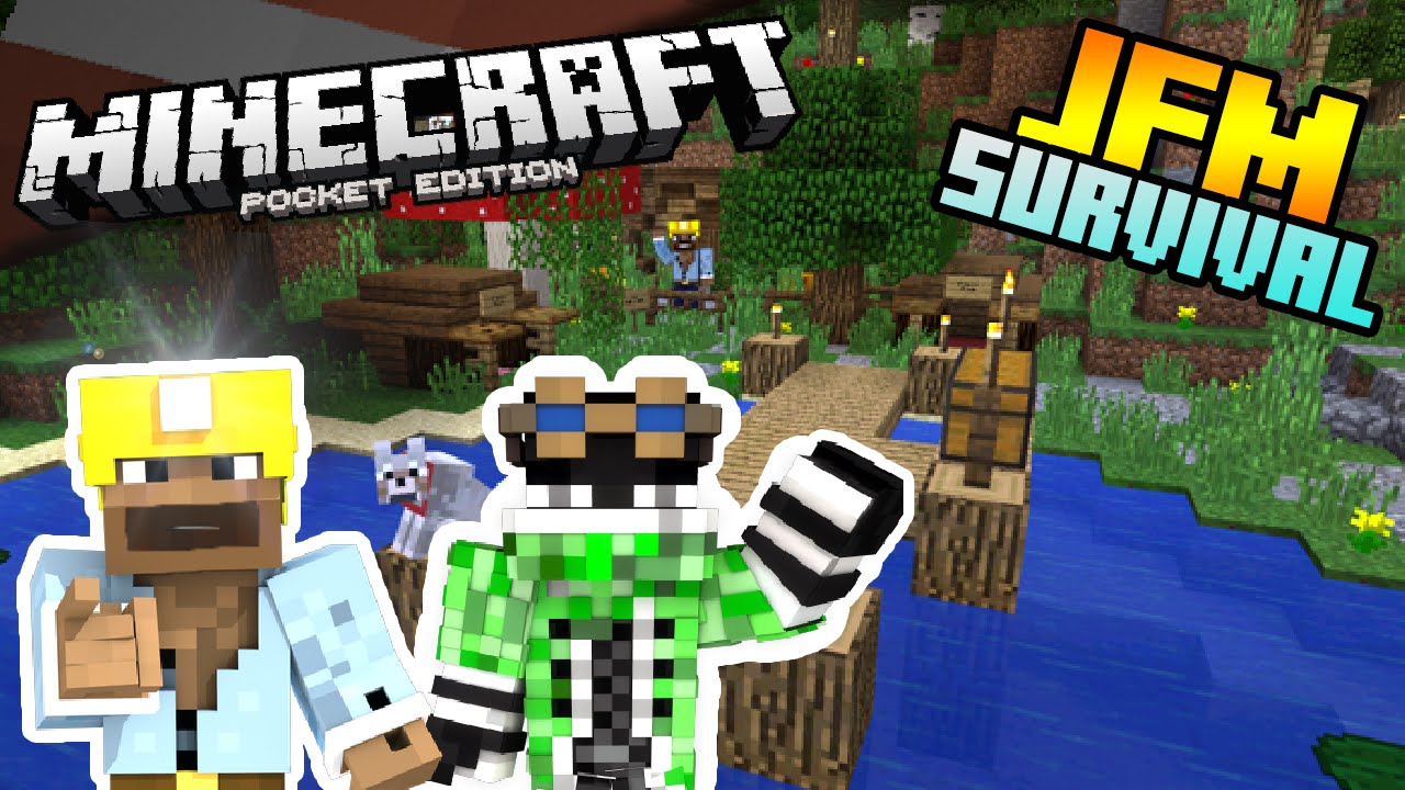 JackFrostMiner Survival (ÉPICO) | Minecraft PE (Pocket Edition) 0.15 ...