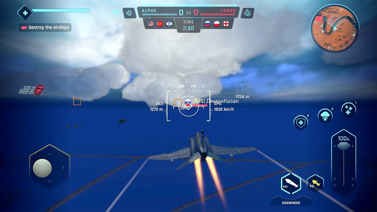 Sky Warriors: Airplane Games - Gameplay Walkthrough - (iOS, Android ...