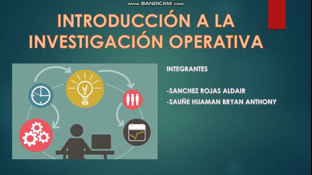 INTRODUCCIÓN A INVESTIGACIÓN OPERATIVA - YouTube