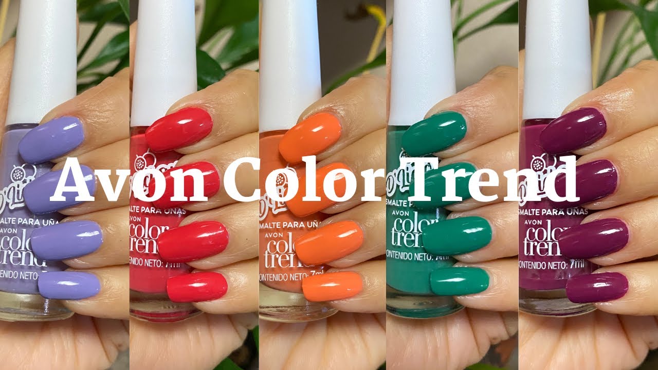 Avon Color Trend | Swatches Y Mas | Coleccion D'Licious | #esmaltes # ...