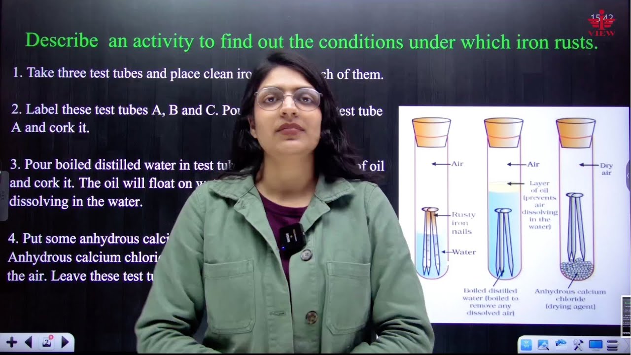 Activity in Chemistry | Part-01 | Chemical Experiment | Iron Rusting ...