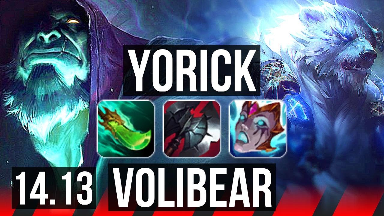 Yorick Vs Volibear Top 6 0 5 700 Games Dominating Euw Diamond