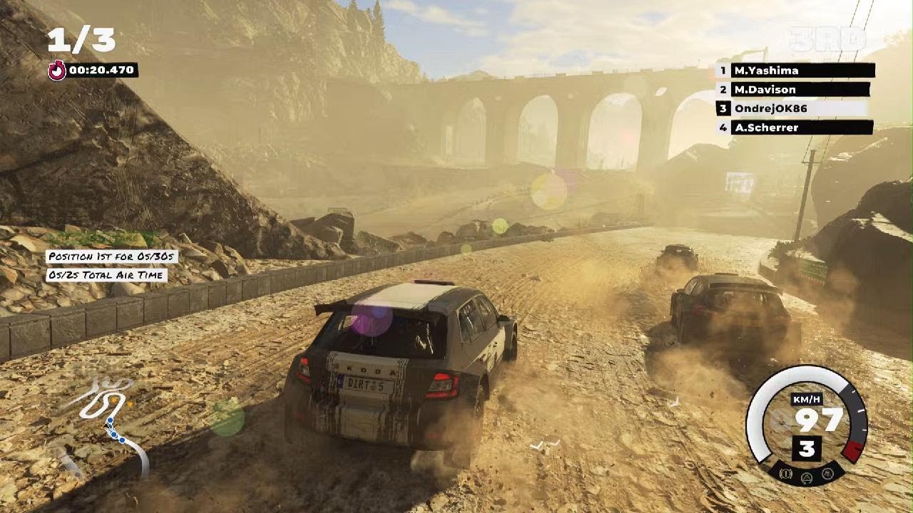 DIRT5 PS5 Skoda Fabia rallycross Italy - YouTube