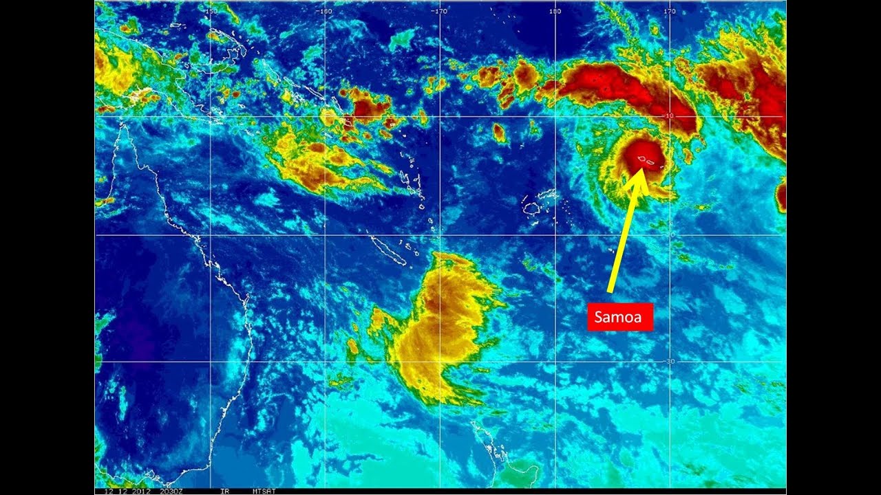 Evaluating Cyclone Evan Damages in Western Samoa - YouTube