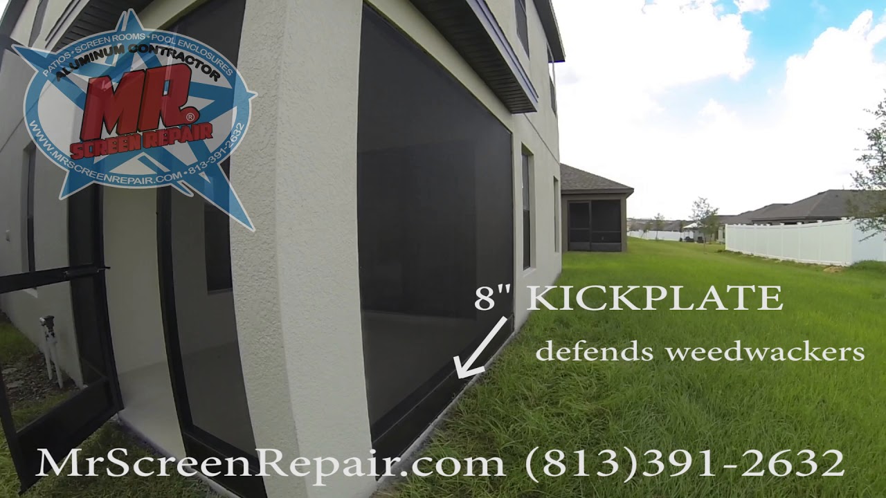 Porch Screen Install with Mr. Screen Repair® - YouTube