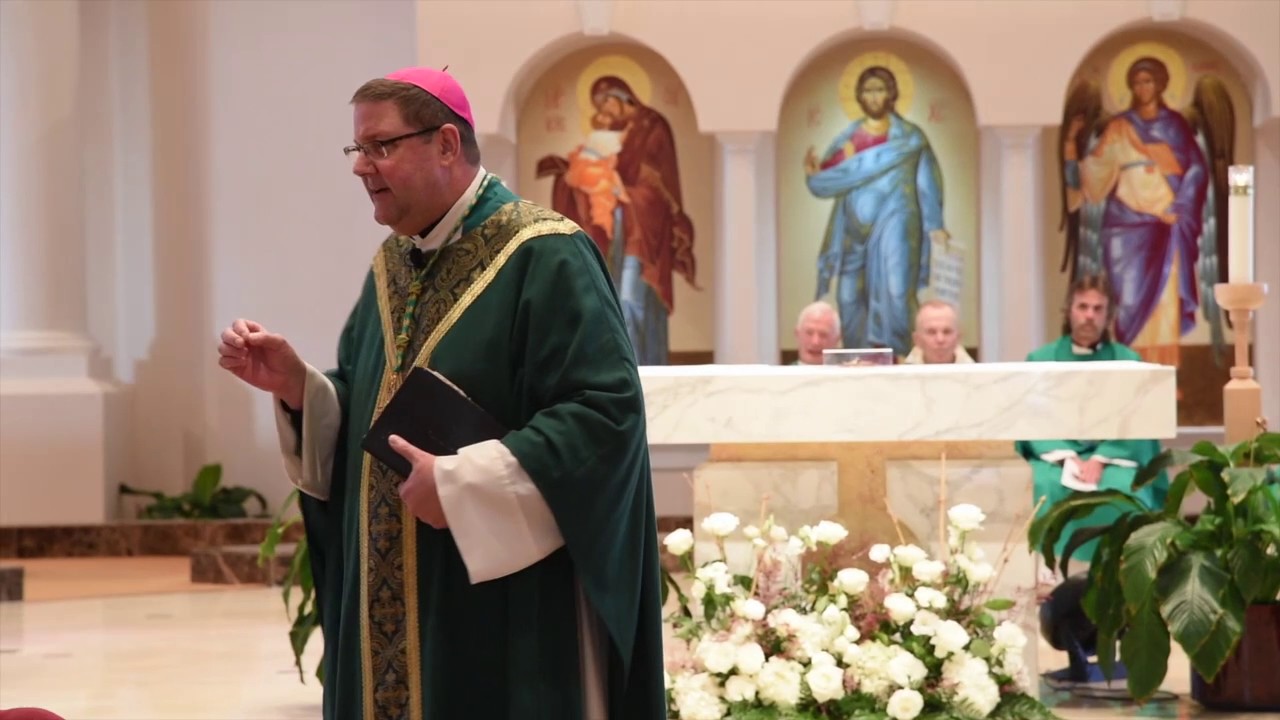 Bishop Gregory Parkes -- Homily for St. Raphael Confirmation 2017 - YouTube