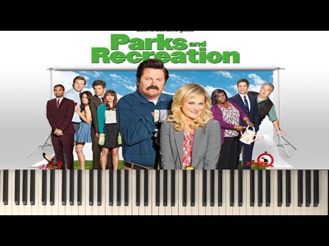 Parks and Recreation theme on piano - YouTube