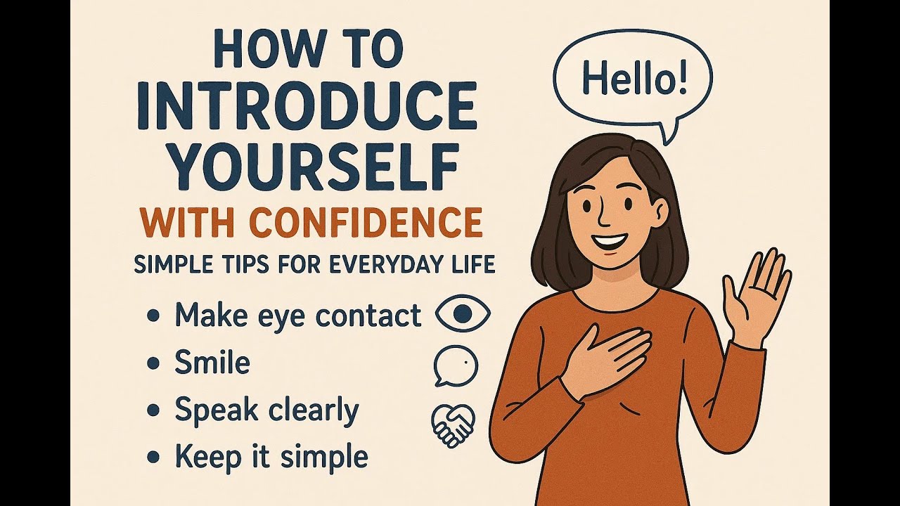 How to Introduce yourself in english –Speak with Confidence # ...