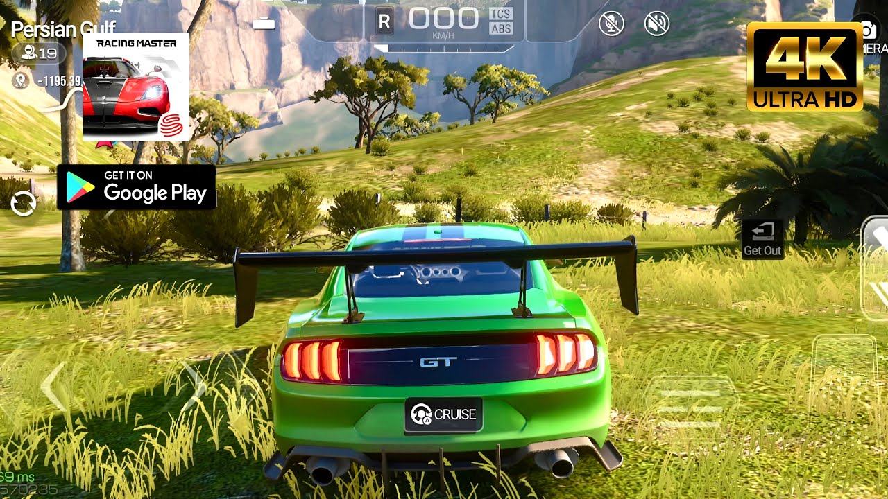 Racing Master 4K Gameplay MAX Graphics Mustang GT - YouTube