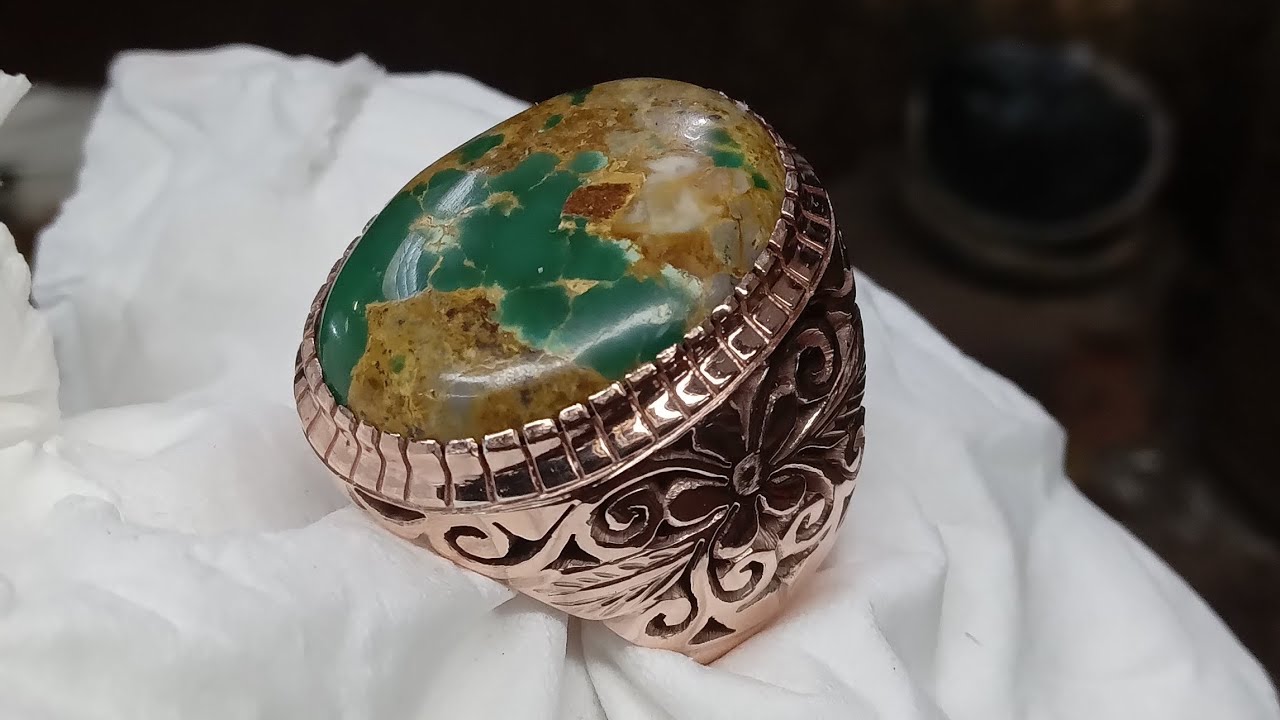 proses pembuatan ring perak - YouTube