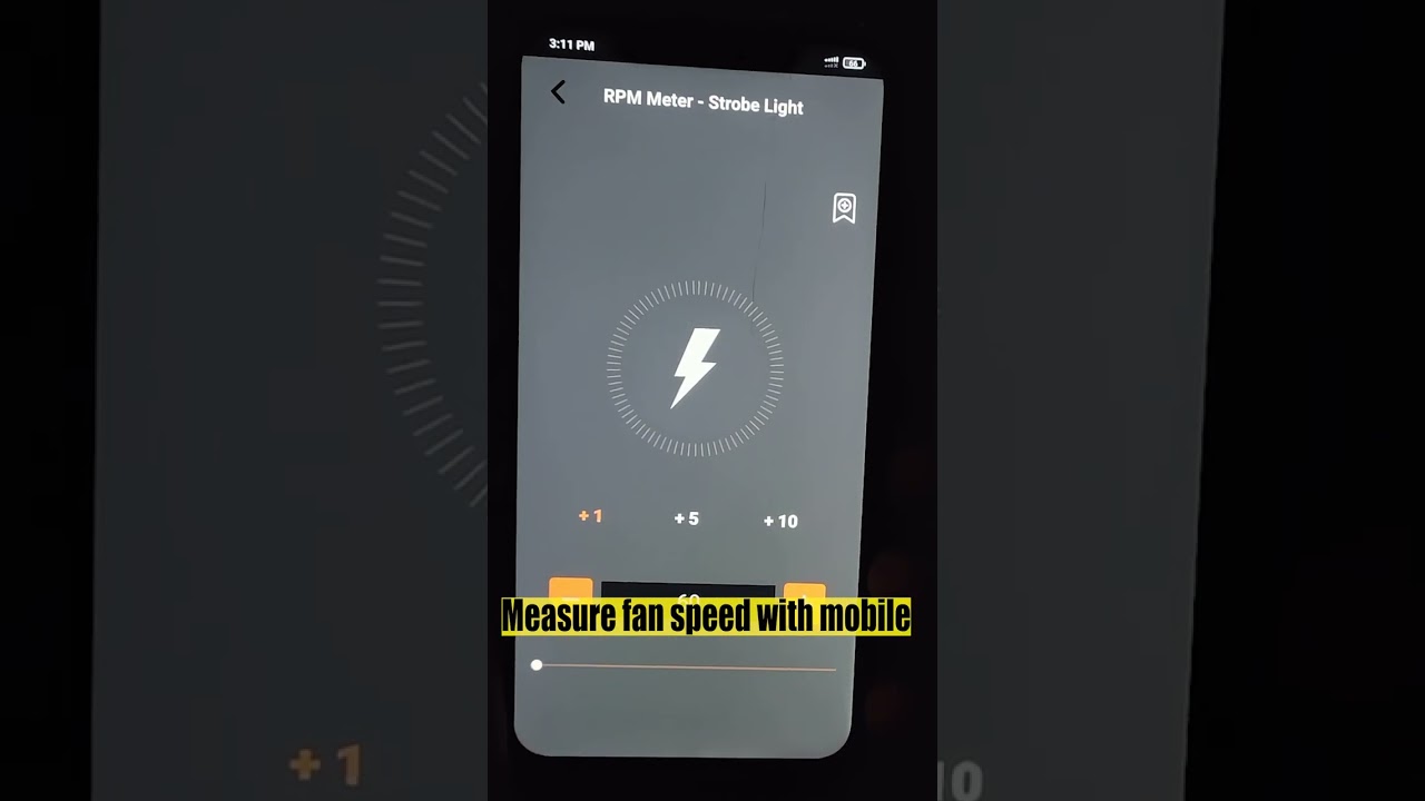 Measure fan speed with mobile flashlight 🔥 - YouTube