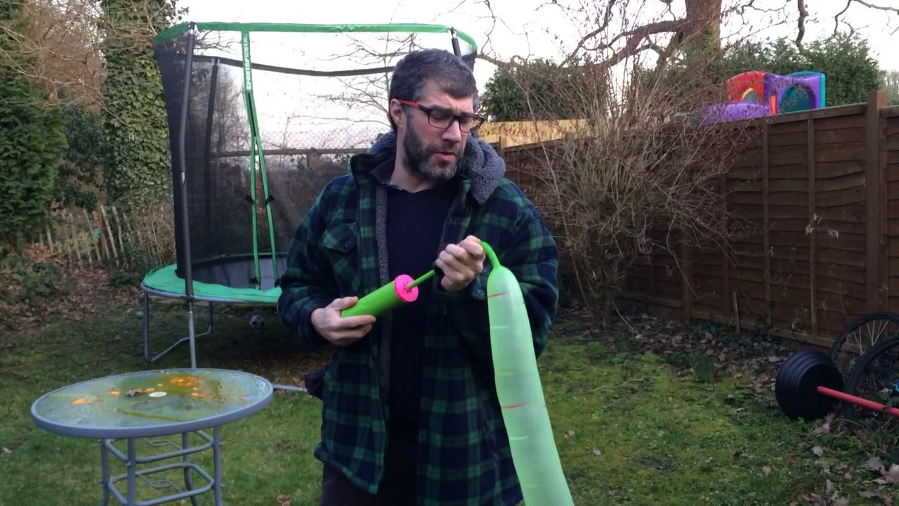 Rocket balloon Thrust - YouTube