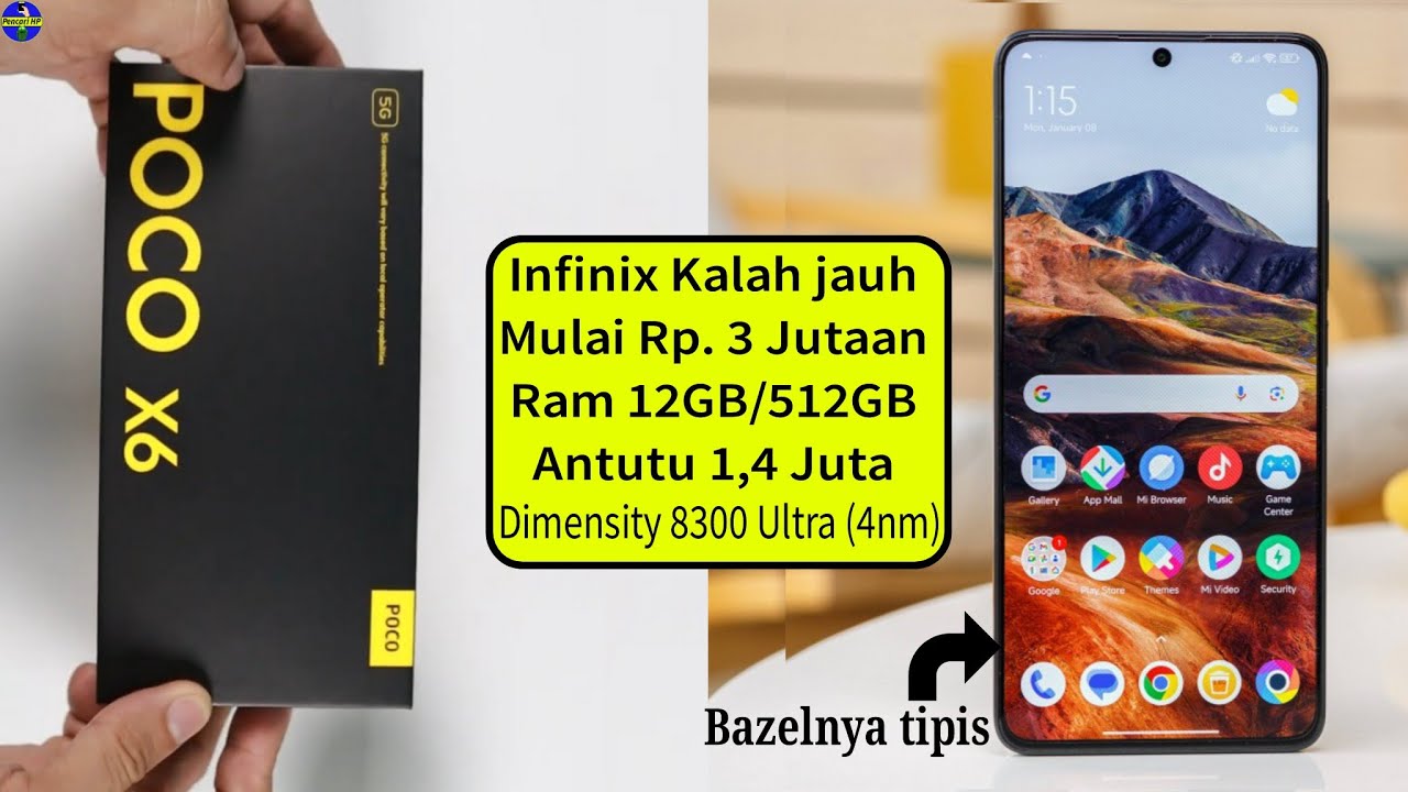 Resmi!! Ram 12/512GB Termurah! Poco X6 5G Indonesia, Spesifikasi dan ...