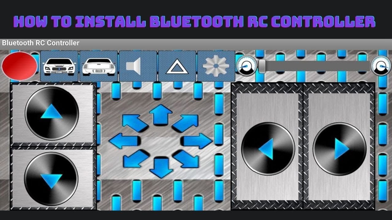 How to Install Bluetooth RC Controller - YouTube