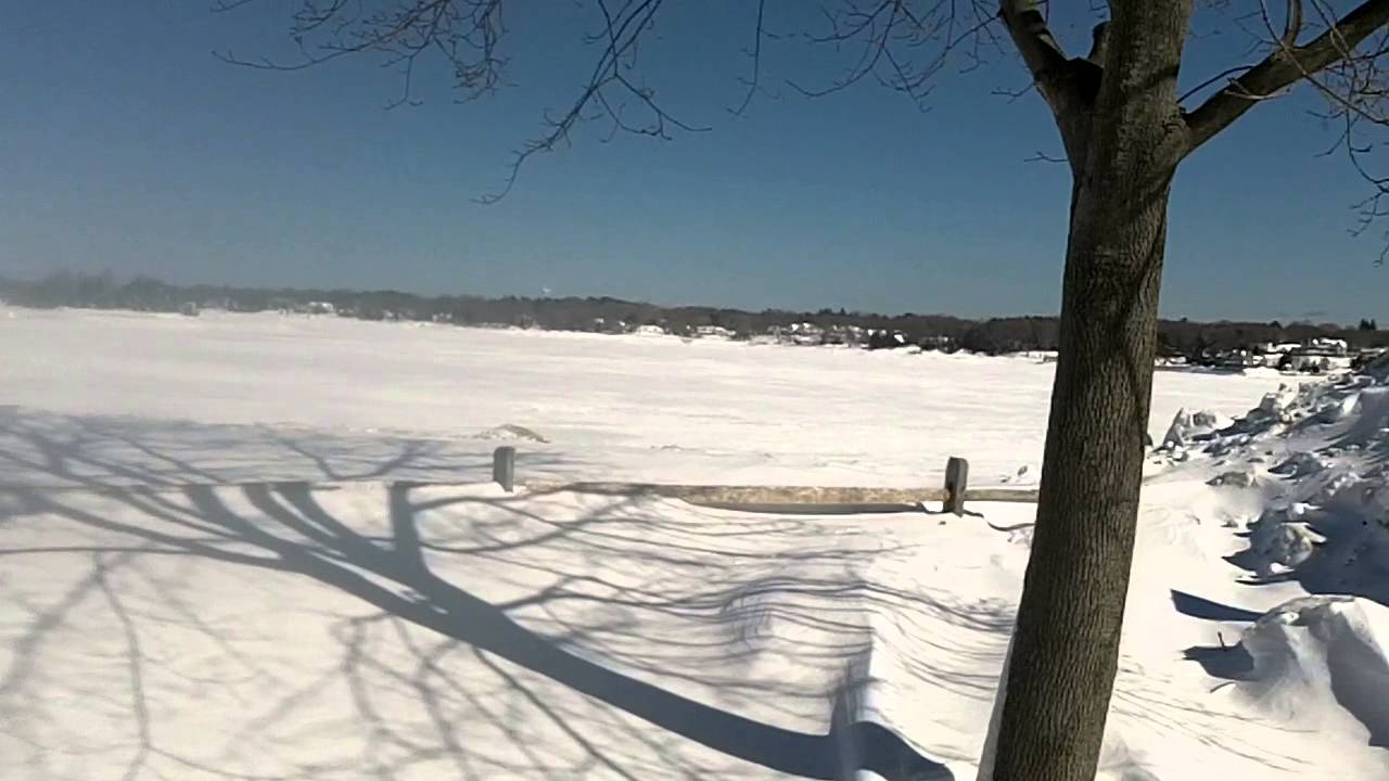 Hingham Harbor Bathing Beach long walk through - YouTube
