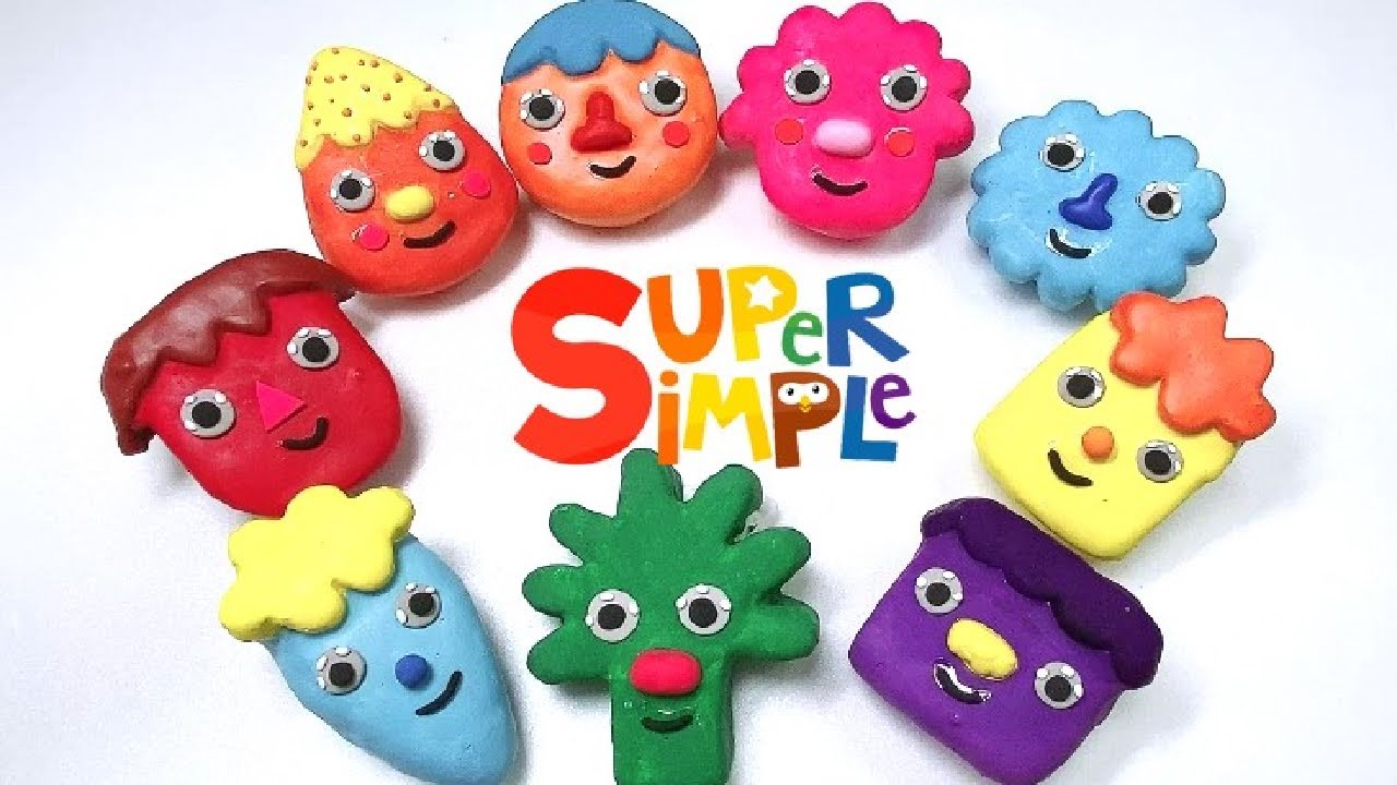 super simple song plaster clay crack 슈퍼심플송 석고점토부수기ASMR - YouTube