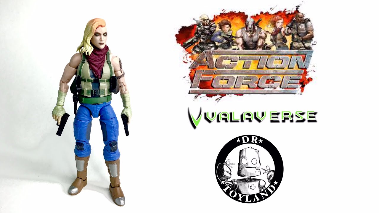 Pandora Action Force Valaverse figure toy review GI Joe Classified Dr ...